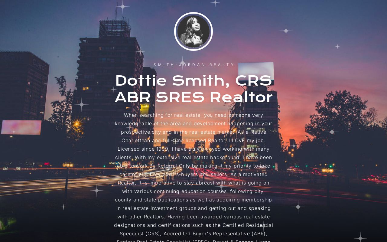 Dottie Smith, CRS ABR SRES Realtor